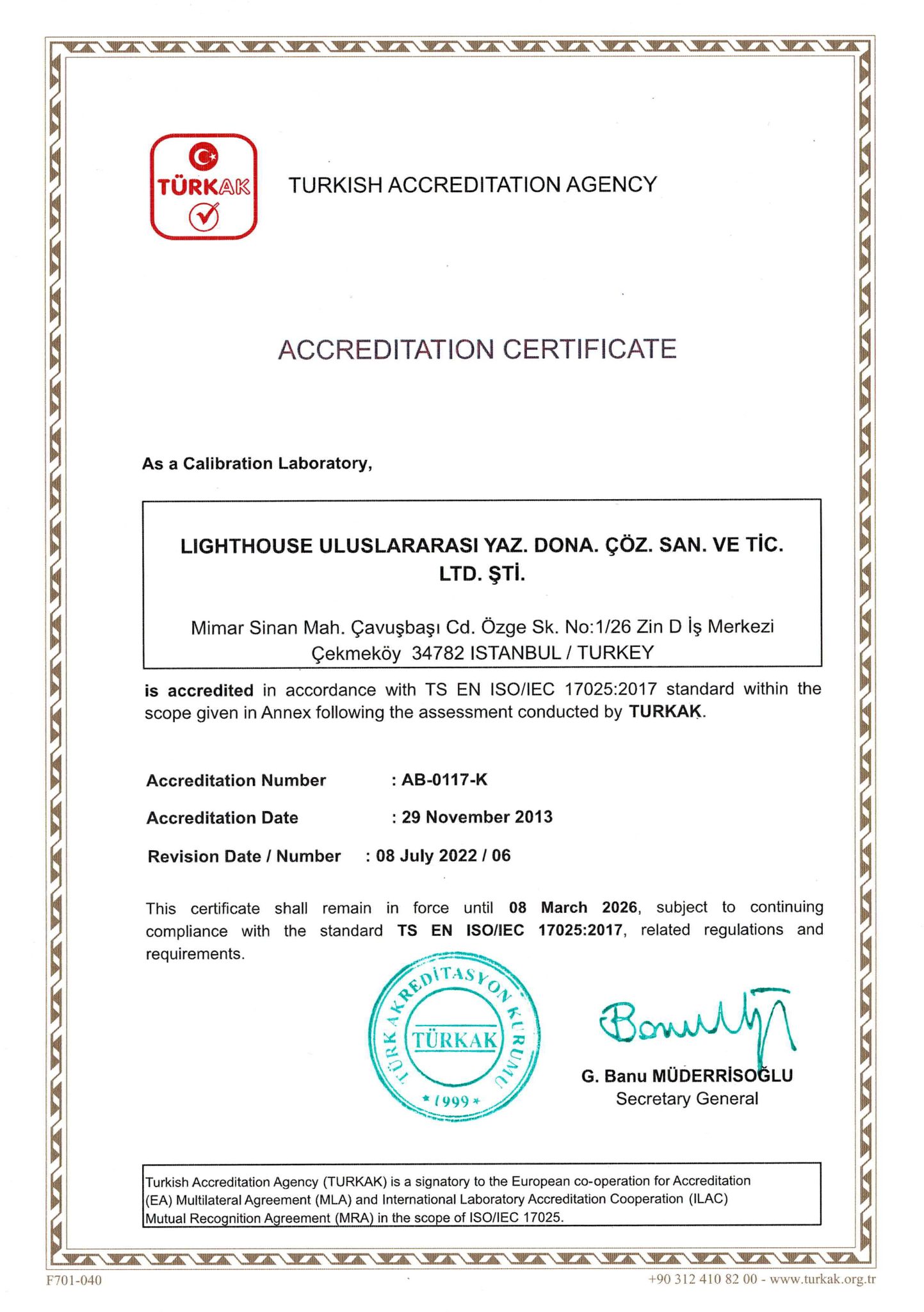 Lighthouse Worldwide's ISO Registrations / Certifications - Lighthouse Worldwide Solutions